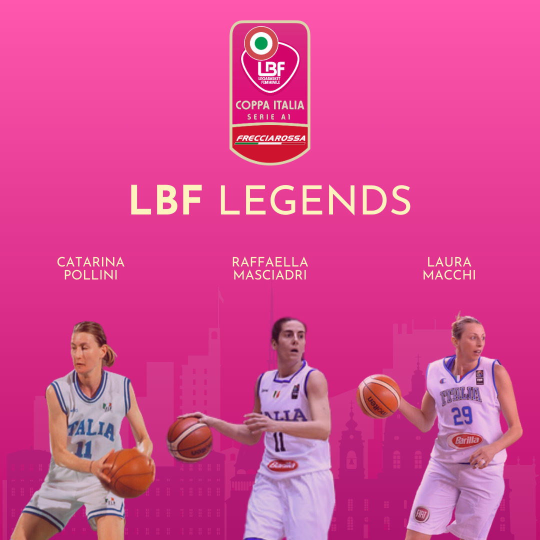 LBF Legends: Catarina Pollini, Chicca Macchi e Raffaella Masciadri nel ...